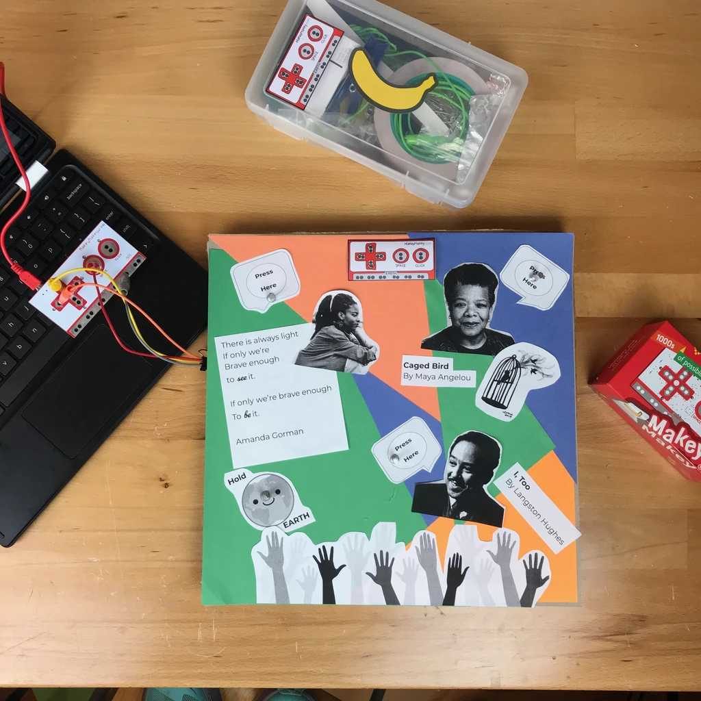 Makey Makey Interactive Poster - Maker Camp