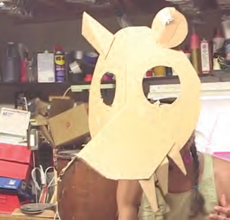 Cardboard Mask - Maker Camp