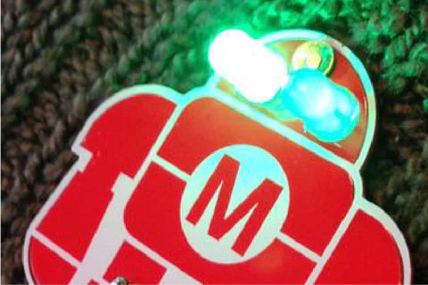 Learn to Solder Badge - Maker Camp
