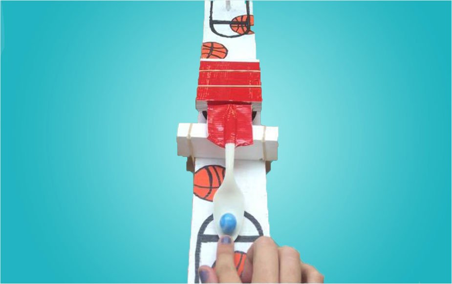 Basketball Catapult Game - Maker Camp