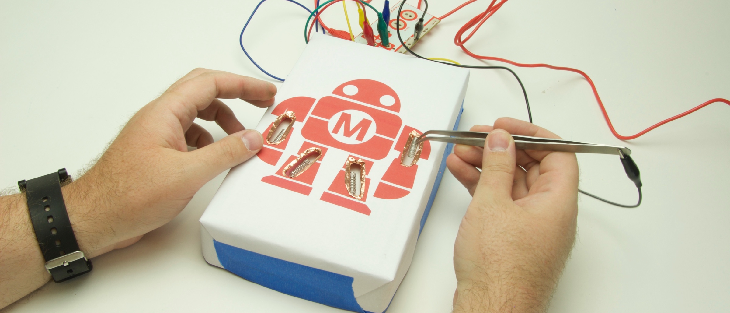 Makey Makey Makey Operation - Maker Camp