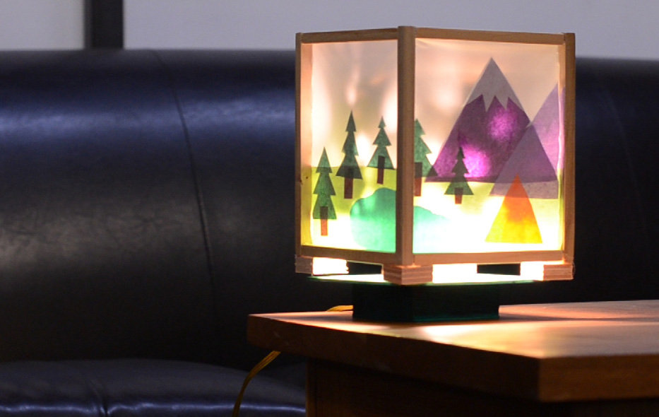 Spinning Lamp - Maker Camp